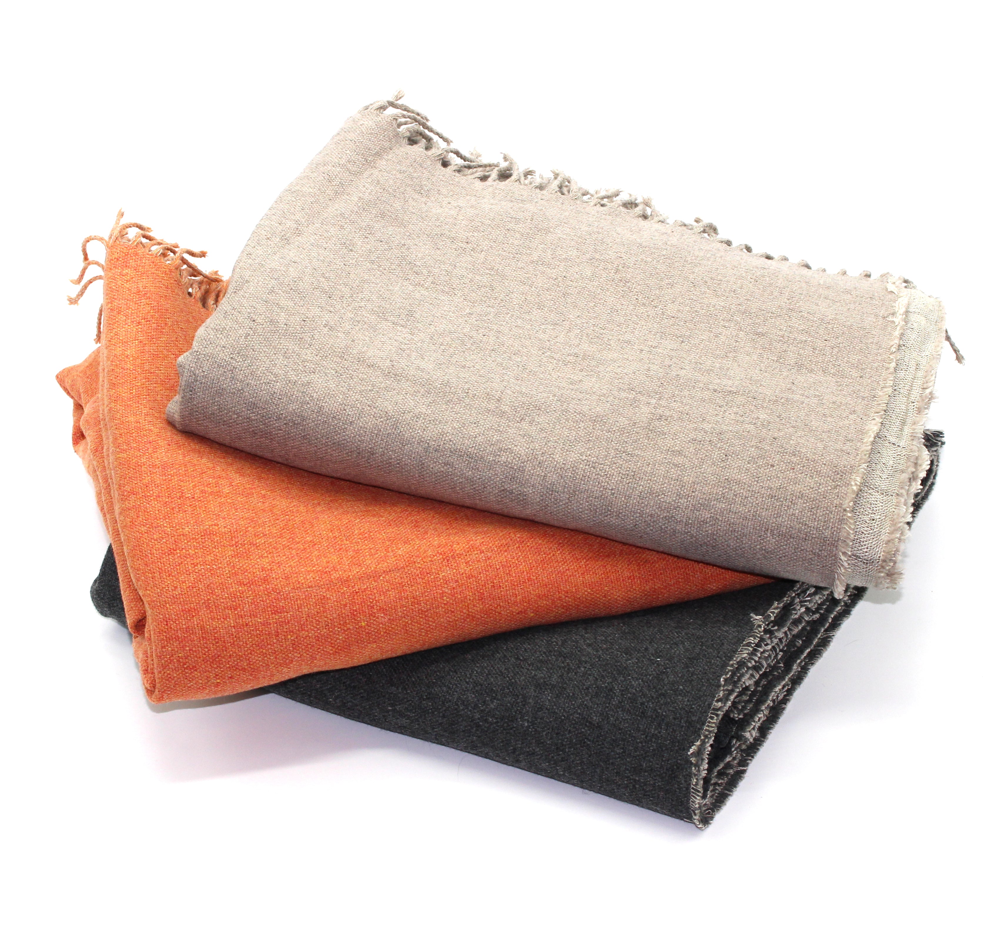 Linen/Merino Wool Reversible Throw in Linen – Harlow Henry
